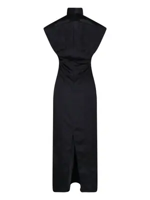 Bottega Veneta Midi Dress In Silk