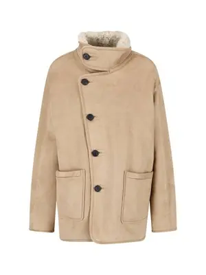 LOW CLASSIC Reversible Faux Fur Jacket