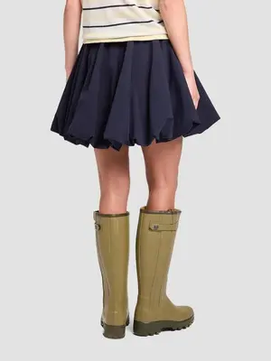 TWP Julia Pleated Cotton Poplin Miniskirt
