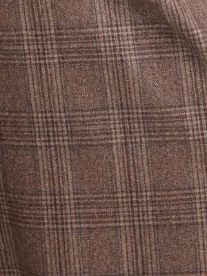 TWP Avery Plaid Wool-blend Pants