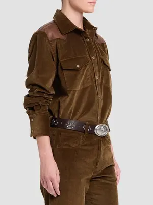 TWP Cowboy Take Me Away Corduroy Shirt