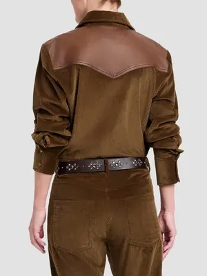 TWP Cowboy Take Me Away Corduroy Shirt