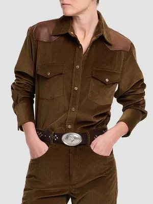 TWP Cowboy Take Me Away Corduroy Shirt