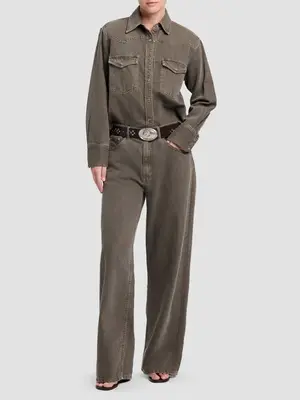 TWP Song Sung Blue Relaxed-fit Jeans