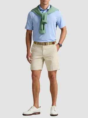 Polo Ralph Lauren Tab Waist Tailored Shorts - Basic Sand