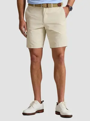 Polo Ralph Lauren Tab Waist Tailored Shorts - Basic Sand