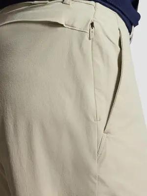 Rlx Ralph Lauren Standard Stretch-nylon Straight-leg Pants - Basic Sand