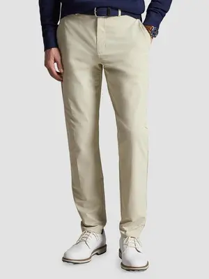 Rlx Ralph Lauren Standard Stretch-nylon Straight-leg Pants - Basic Sand