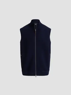 Polo Ralph Lauren Hybrid Waffle-knit Wool Sweater Vest