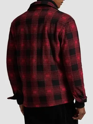 Polo Ralph Lauren Polo Bear Plaid Fleece Shirt Jacket
