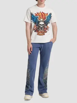 WHO DECIDES WAR Bad To The Bone Jersey Crewneck T-shirt