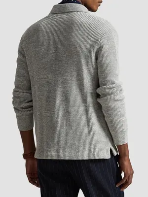 Polo Ralph Lauren Rib-knit Cotton Pocket Cardigan