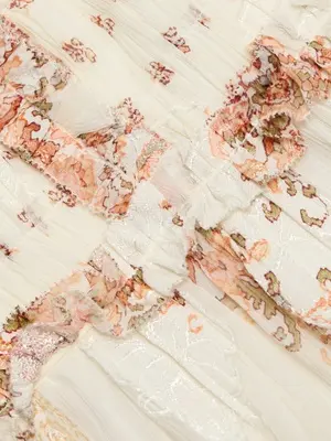 Ulla Johnson Kasia Printed Silk Chiffon Midi-dress