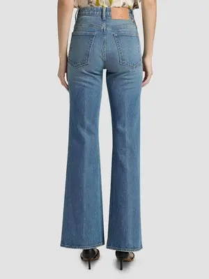 Ulla Johnson Stretch Lou Kick Flared Jeans