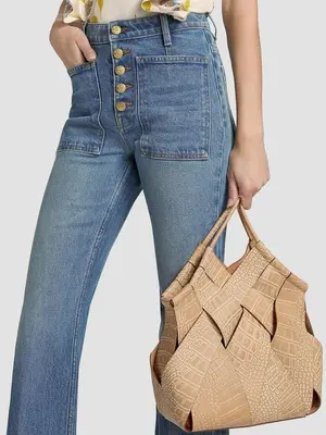 Ulla Johnson Stretch Lou Kick Flared Jeans