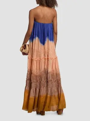 Ulla Johnson Veil Silk Strapless Gown
