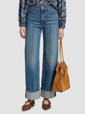 Ulla Johnson Genevieve Whiskered Jeans