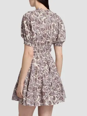 Ulla Johnson Soffia Printed Minidress