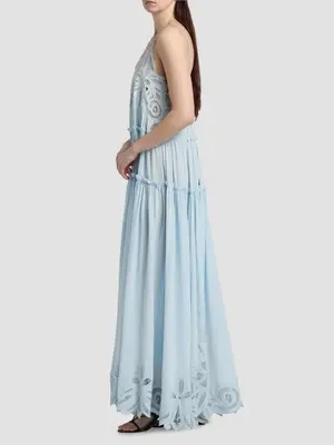 Ulla Johnson Filippa Silk Tiered Gown