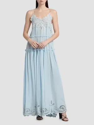 Ulla Johnson Filippa Silk Tiered Gown
