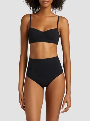 Ulla Johnson Zahara Bikini Top - Noir
