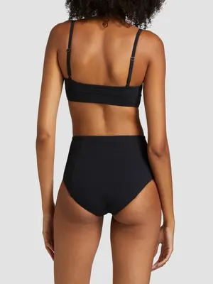 Ulla Johnson Zahara Bikini Top - Noir