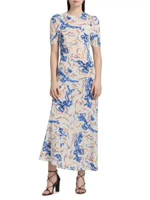 Ulla Johnson Samar Silk Maxi Dress