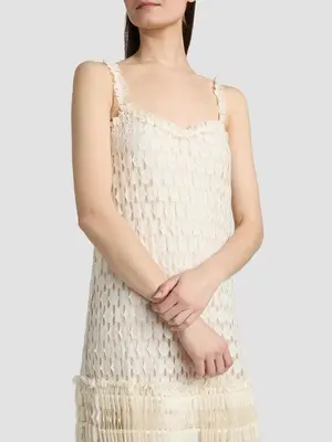 Ulla Johnson Sigrid Cotton-blend Lace Gown - Chalk