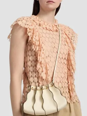 Ulla Johnson Daevy Lace Ruffle Top