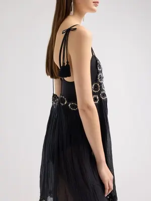 Ulla Johnson Tula Cotton Embroidered Minidress