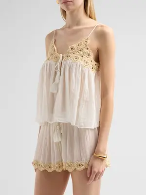 Ulla Johnson Alessia Cotton Cover-up Top