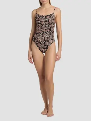 Ulla Johnson Annine Printed One-piece Swimsuit - Jasper
