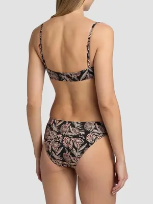 Ulla Johnson Jaya Printed Bikini Top - Jasper