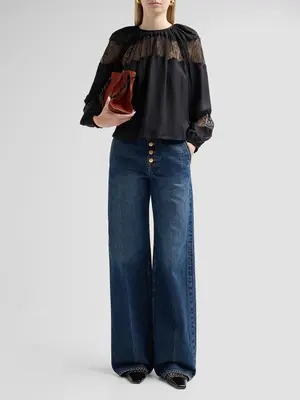 Ulla Johnson Bess Silk Blouse