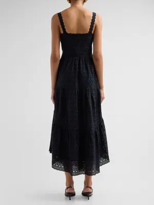 Ulla Johnson Constance Cotton Midi Dress