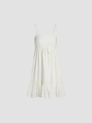 Ulla Johnson Nerelle Eyelet Cotton Minidress