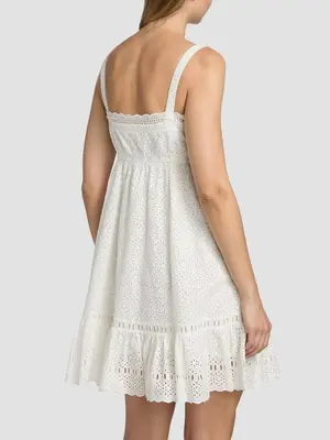 Ulla Johnson Nerelle Eyelet Cotton Minidress
