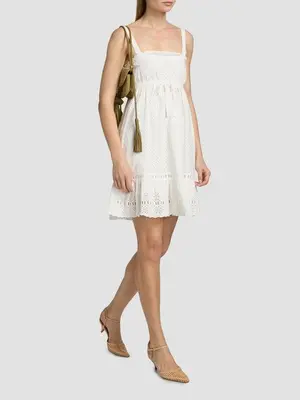Ulla Johnson Nerelle Eyelet Cotton Minidress