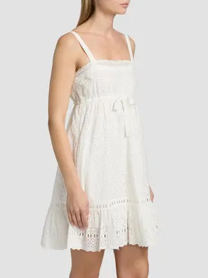 Ulla Johnson Nerelle Eyelet Cotton Minidress