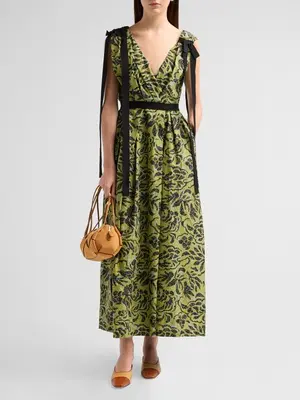 Ulla Johnson Karina Bow Midi Dress