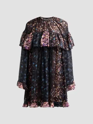 Ulla Johnson Lune Silk Mini Dress