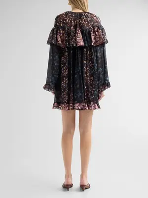 Ulla Johnson Lune Silk Mini Dress