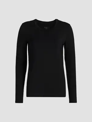 STELLAE DUX Mesa Long Sleeve T-shirt - Black