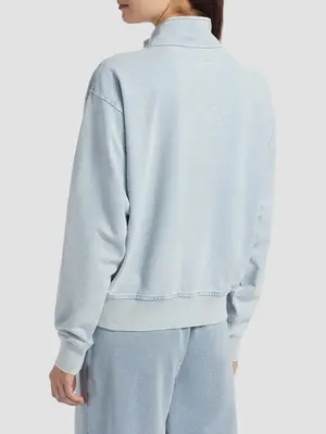 STELLAE DUX Quarter-zip Long-sleeve Sweatshirt
