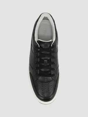 Vince Wilder Court Leather Lace-up Sneakers