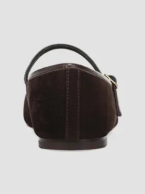 Veronica Beard Ellie Suede Mary Janes