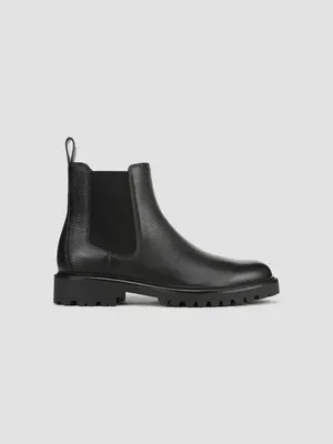 Vince Dave Leather Chelsea Boots