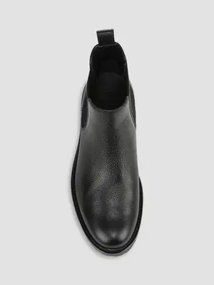 Vince Dave Leather Chelsea Boots