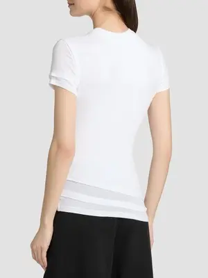 Alexander Wang Layered Cotton T-shirt