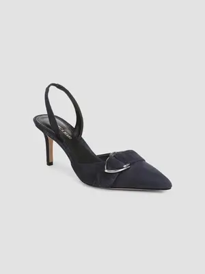 Veronica Beard Loralyn 70mm Suede Slingback Pumps